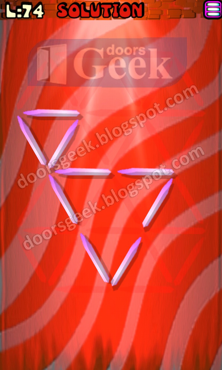 Matches Puzzle [Episode 1] Level 74 Solution ~ Doors Geek